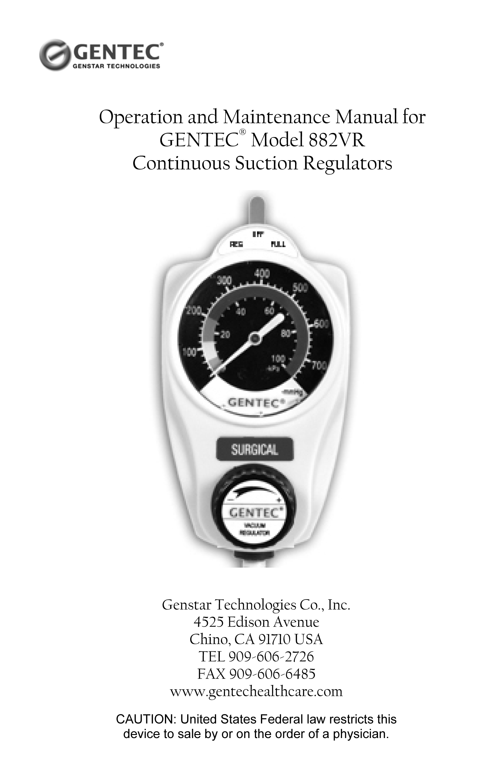 Continuous Suction Regulators | Genstartech